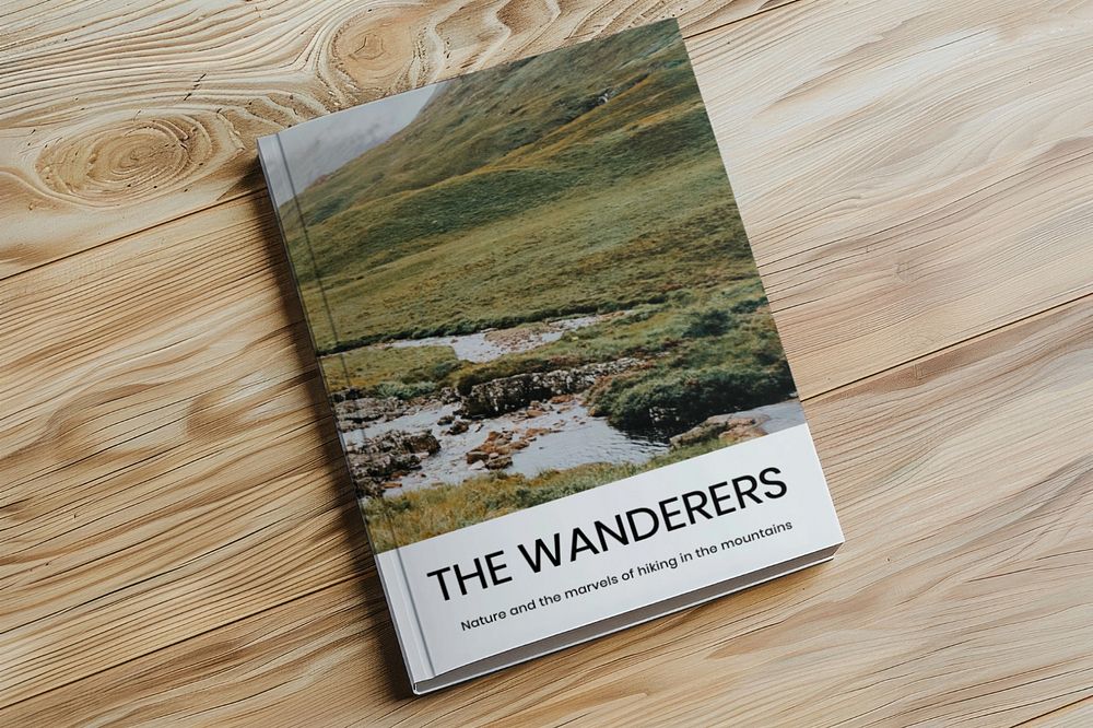 Editable book cover mockup design | Premium Mockup Generator - rawpixel