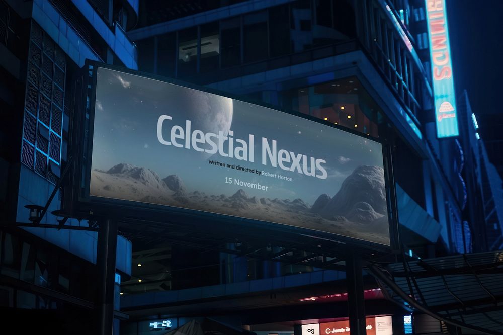 Editable billboard mockup | Premium Mockup Generator - rawpixel