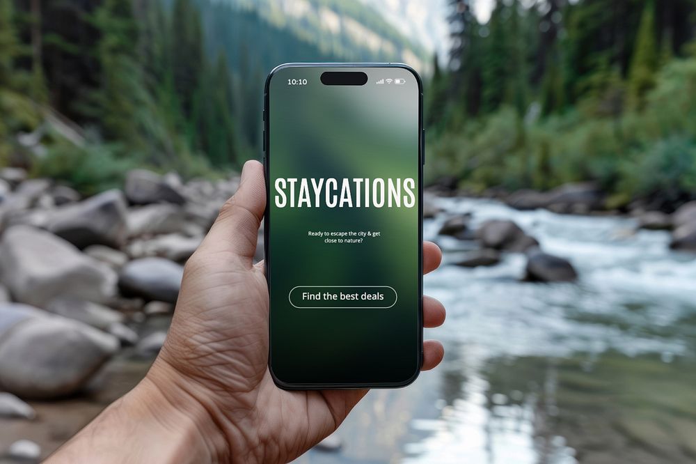 Editable phone screen mockup | Premium Mockup Generator - rawpixel