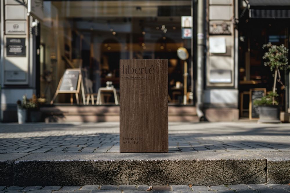 Editable urban storefront sign mockup | Premium Mockup Generator - rawpixel