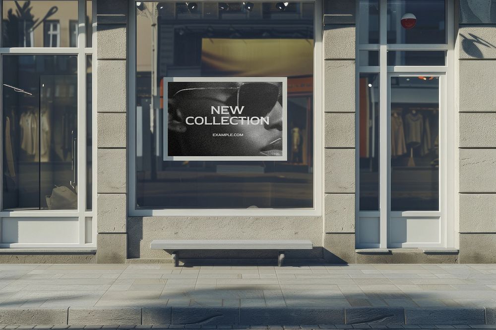Editable storefront signage mockup | Premium Mockup Generator - rawpixel