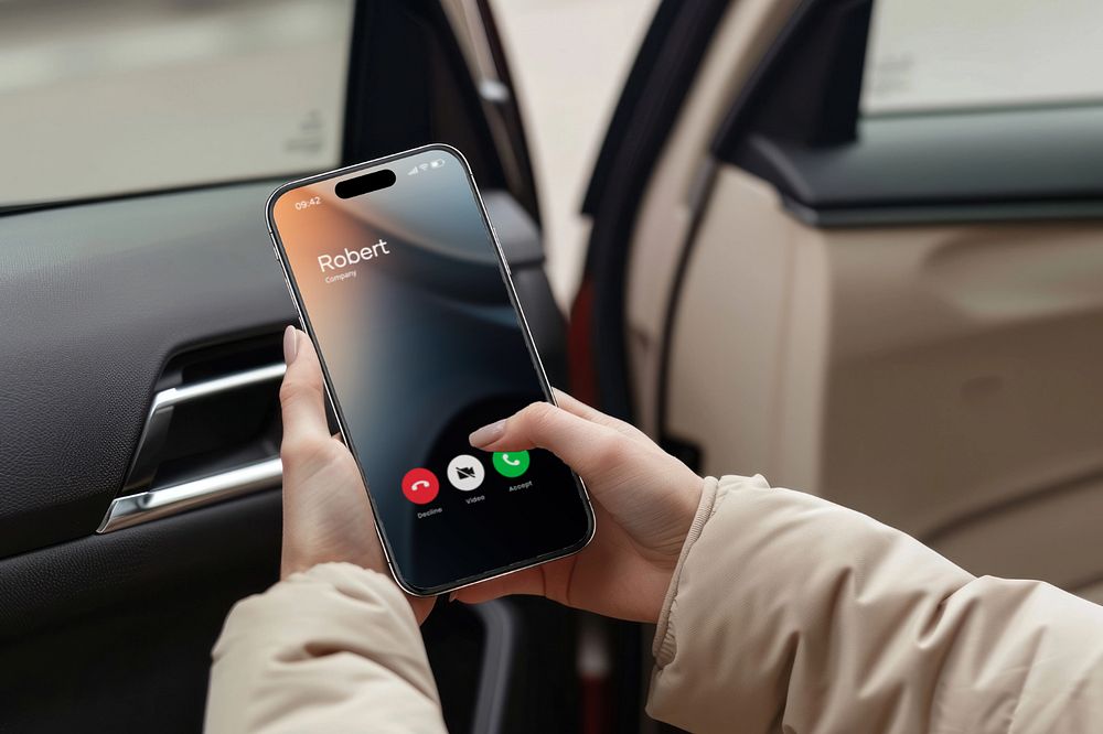 Editable smartphone screen mockup | Premium Mockup Generator - rawpixel