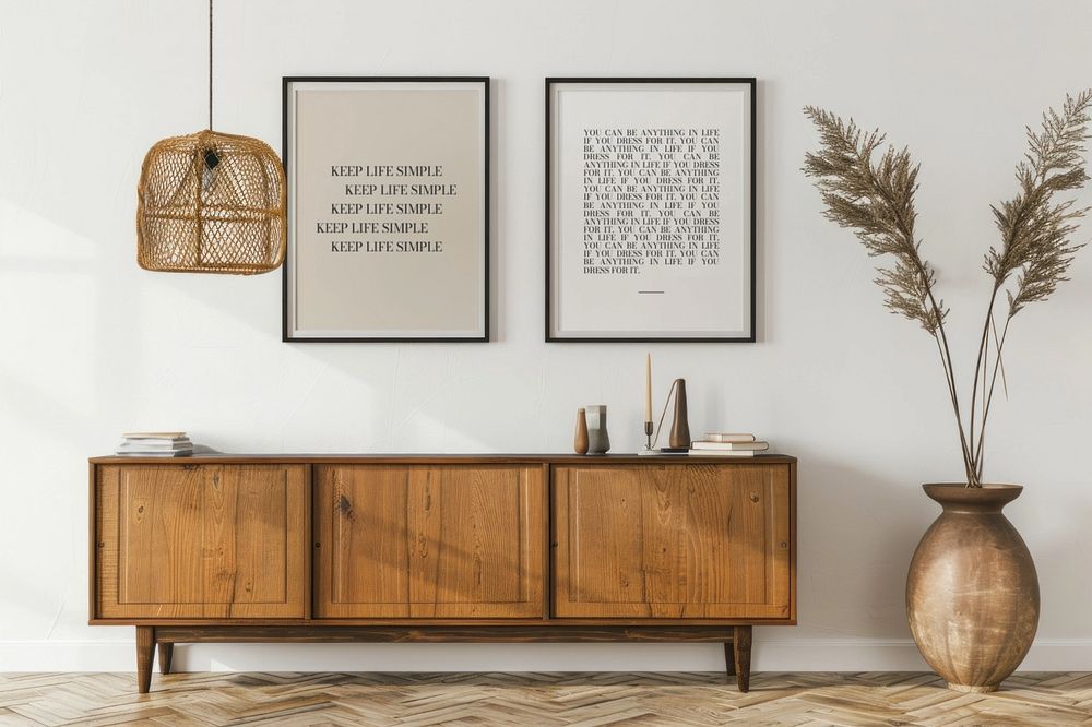 Editable living room photo frame | Premium Mockup Generator - rawpixel