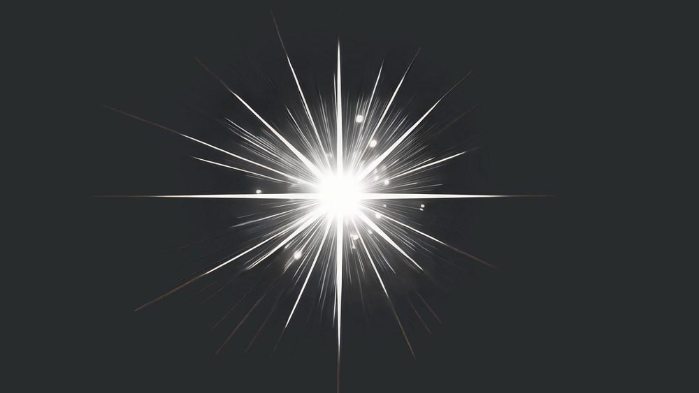 Bright starburst light effect animated | Free Transparent Video - rawpixel
