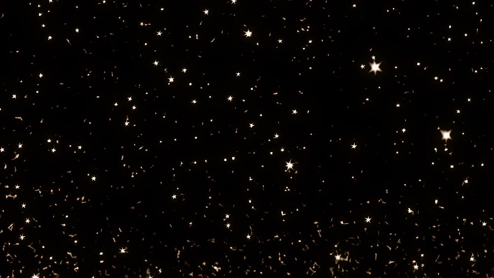 Starry sky animated overlay, transparent | Free Transparent Video ...