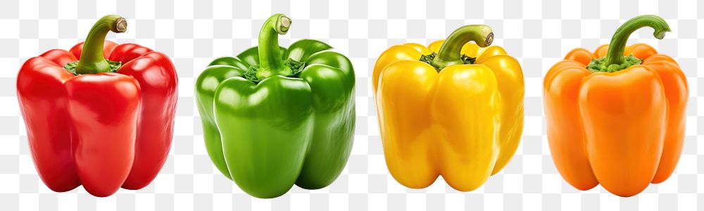 Peppers png cut element set | Premium PNG - rawpixel