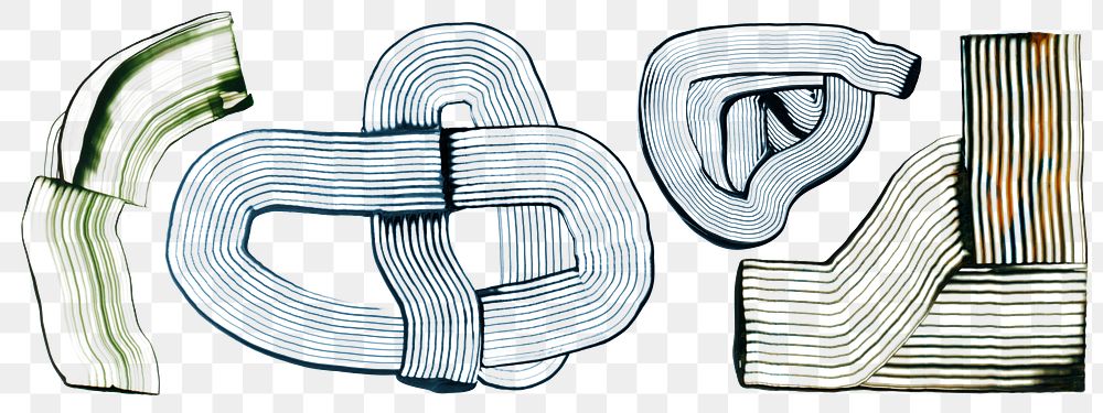 Comb painting texture png transparent | Premium PNG - rawpixel