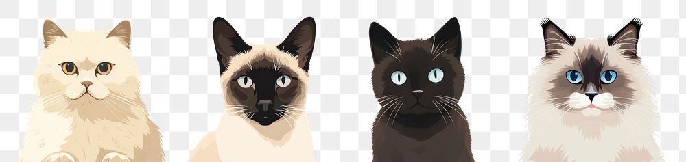 Cat aesthetic illustration png element | Premium PNG - rawpixel