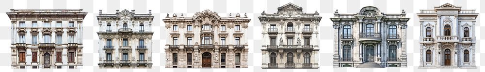 Vintage building architecture png transparent | Premium PNG - rawpixel