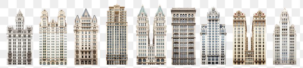 Vintage Buildings png cut element | Premium PNG - rawpixel