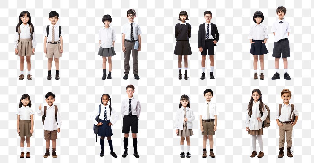 PNG child school uniform cut | Premium PNG - rawpixel