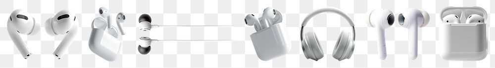 Earbud mockup png cut element | Premium PNG - rawpixel