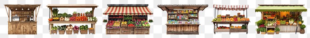 Market stall png cut element | Premium PNG - rawpixel