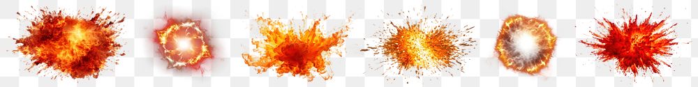 Explosion effect png cut element | Premium PNG - rawpixel