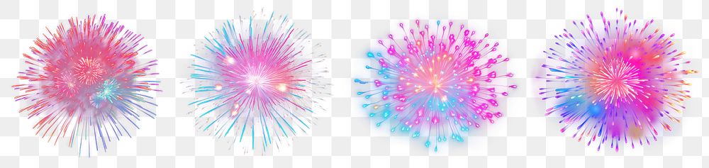 Fireworks effect png cut element | Premium PNG - rawpixel