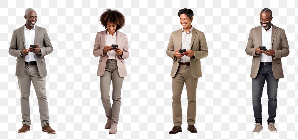 People using mobile phone png | Premium PNG - rawpixel