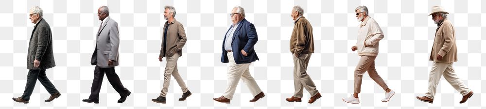 PNG People walking movement set | Premium PNG - rawpixel