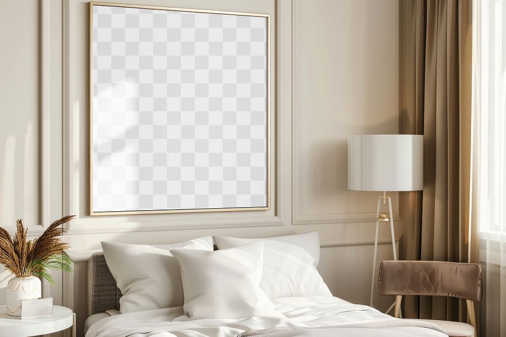 PNG Hotel picture frame mockup, | Free PNG - rawpixel