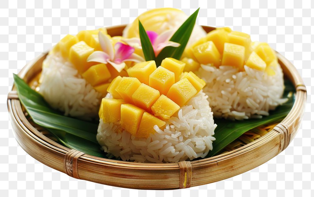 Mango Sticky Rice PNG Images | Free Photos, PNG Stickers, Wallpapers ...