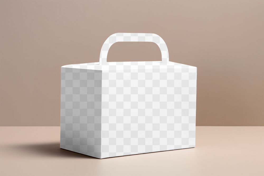 PNG handle box mockup, transparent | Premium PNG - rawpixel