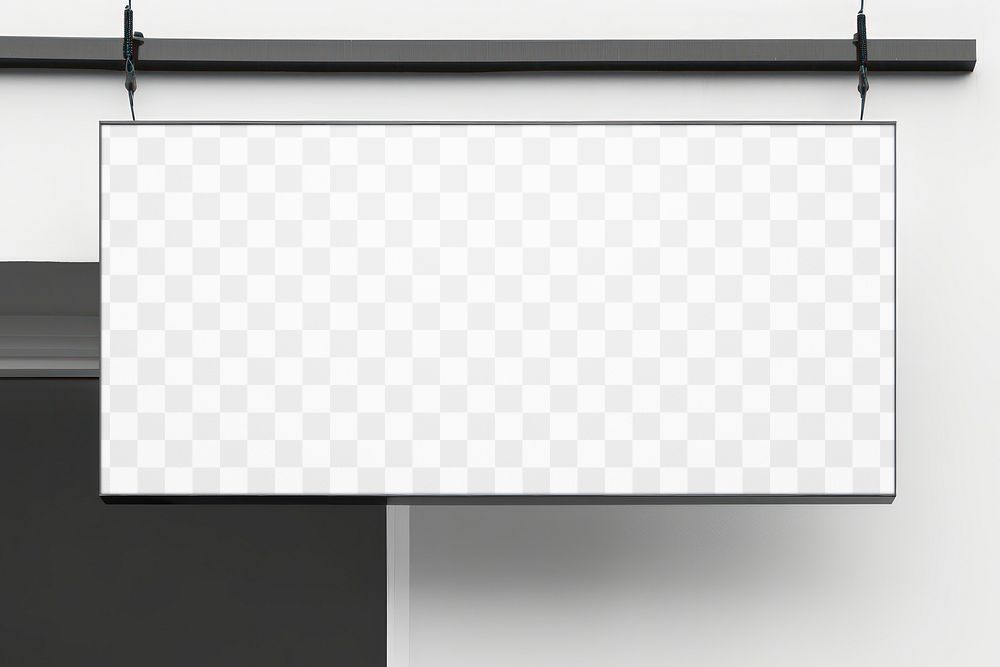 PNG hanging shop sign mockup, | Free PNG - rawpixel