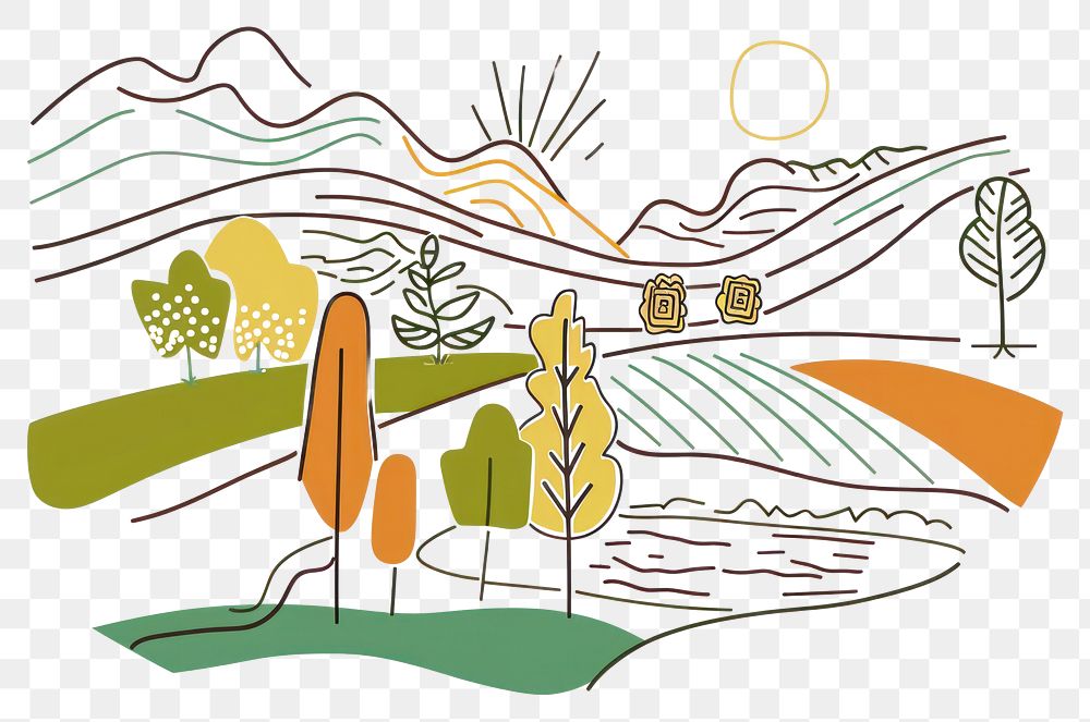 PNG Environment illustrated drawing sketch. | Free PNG - rawpixel