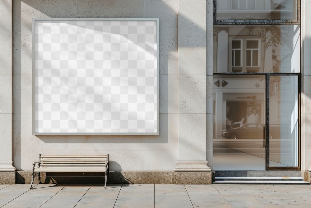 PNG shop front sign mockup, | Premium PNG - rawpixel