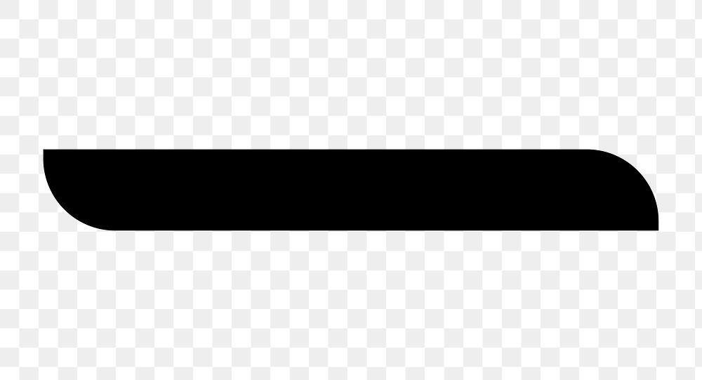 Underscore sign png abstract shape, | Free PNG - rawpixel