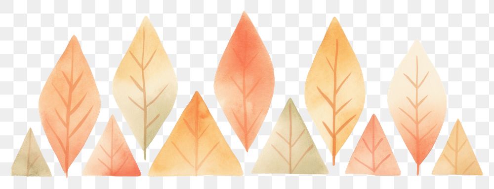 PNG Autumn as divider watercolor | Free PNG - rawpixel