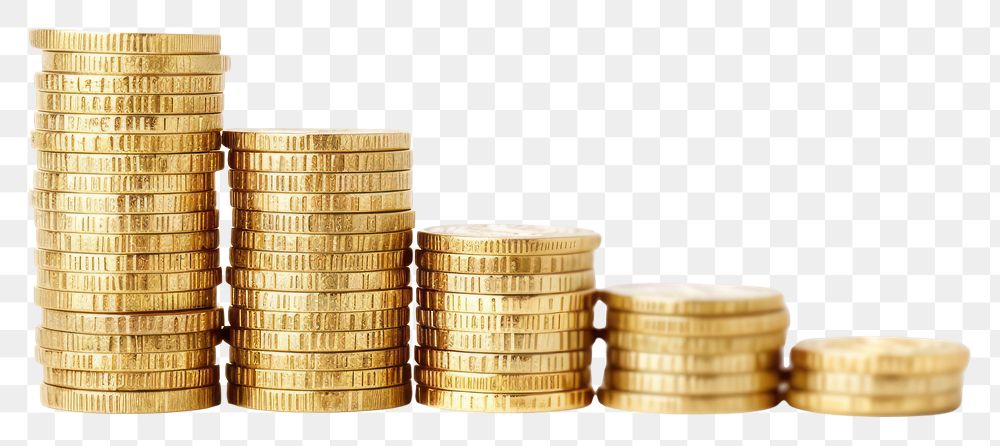 PNG Stacked gold coins wealth | Free PNG - rawpixel