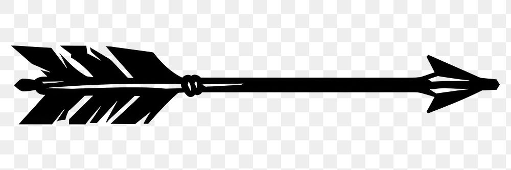 PNG Black arrow silhouette illustration | Free PNG - rawpixel