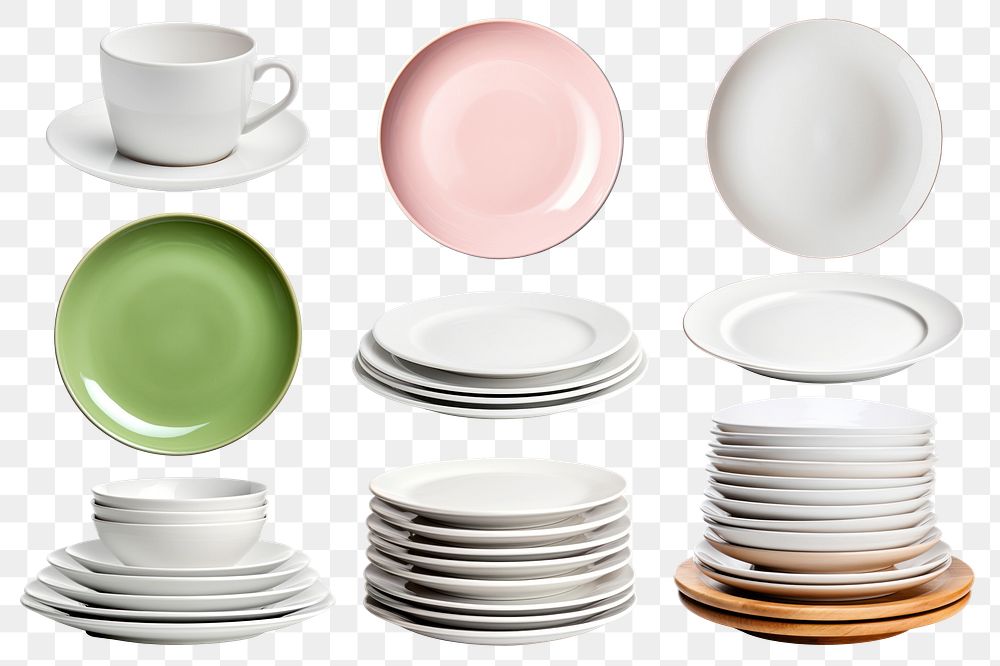PNG Minimal dinnerware set, transparent | Free PNG - rawpixel