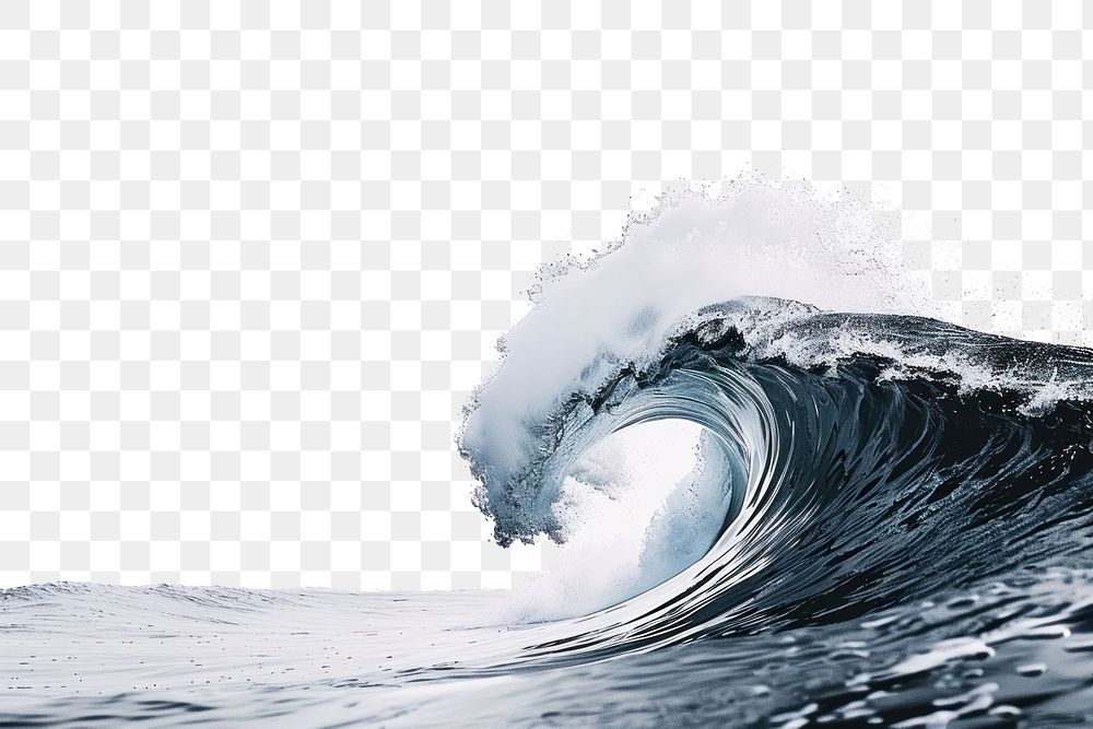 PNG Powerful ocean wave crashing | Free PNG - rawpixel