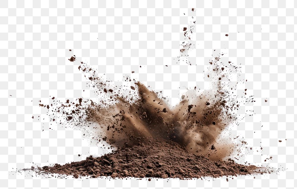 PNG Exploding dirt cloud impact | Premium PNG - rawpixel
