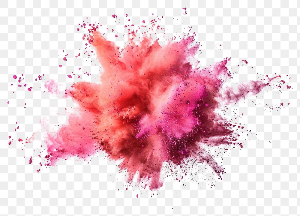 PNG Vibrant explosion colorful powder | Premium PNG - rawpixel