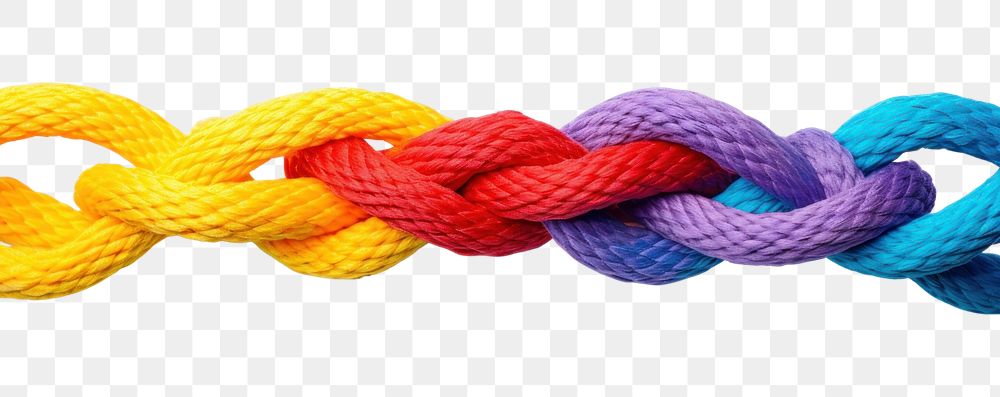 PNG Colorful braided rope intertwined | Free PNG - rawpixel