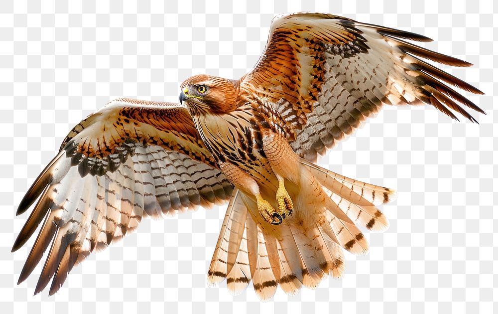 PNG Majestic hawk in flight | Premium PNG - rawpixel