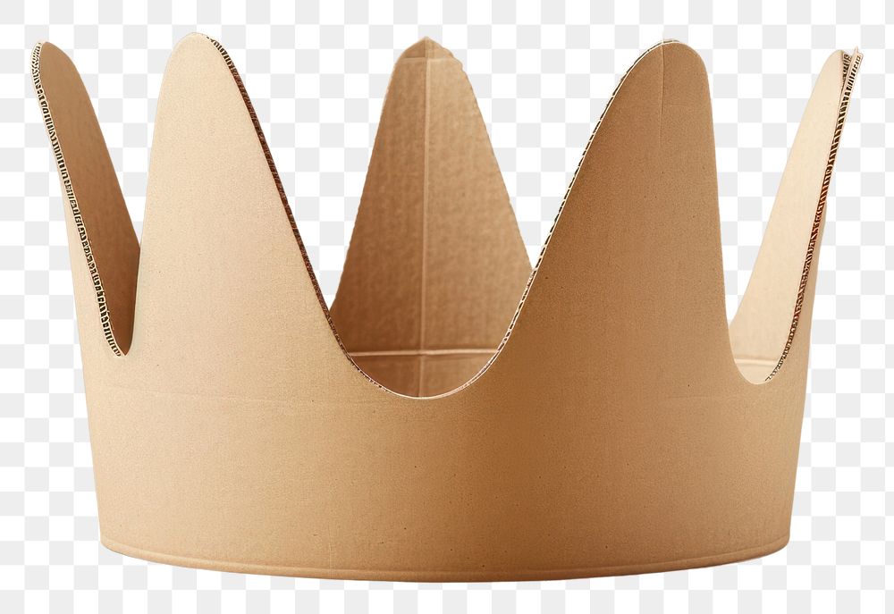 Cardboard crown party decoration | Free PNG - rawpixel