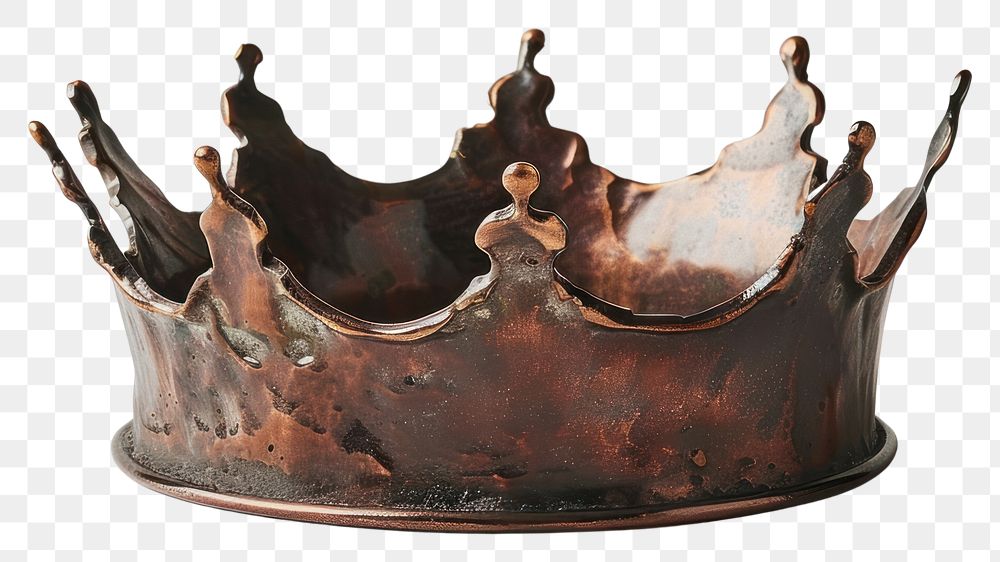Antique copper crown royalty | Premium PNG - rawpixel