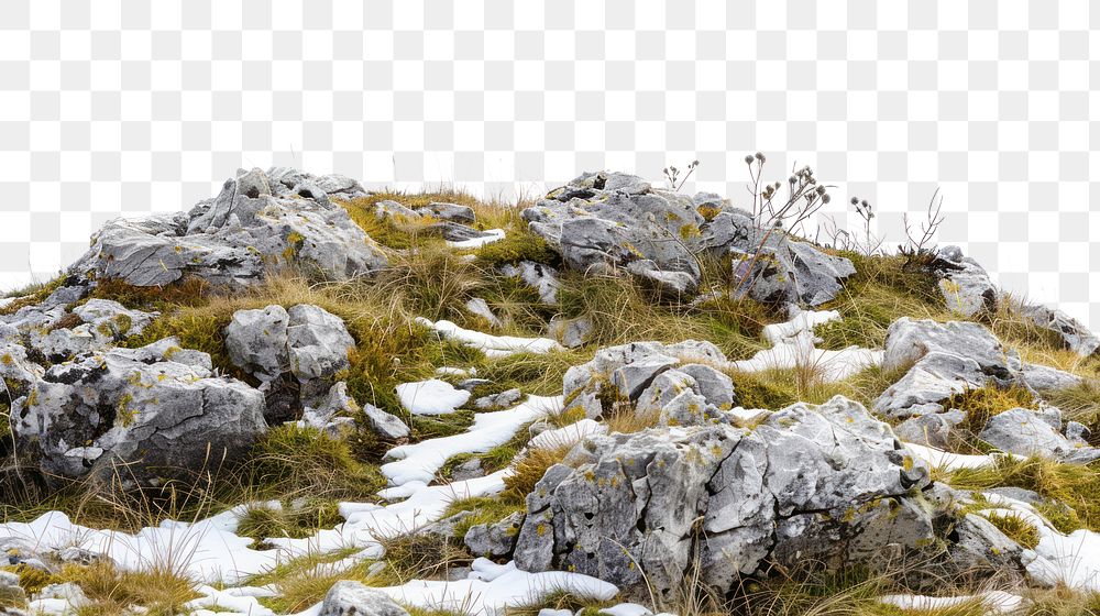 PNG Rocky snowy mountain landscape | Free PNG - rawpixel