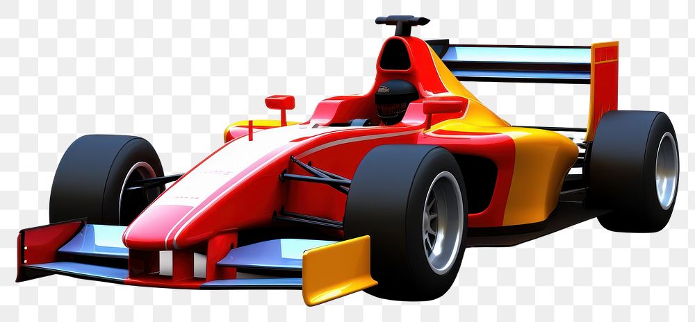 PNG Red yellow racing car | Free PNG - rawpixel