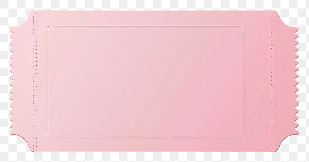 PNG Pink blank ticket illustration | Free PNG - rawpixel