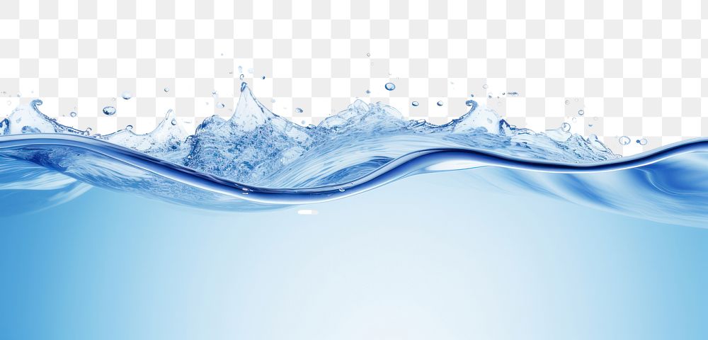 PNG Blue water wave outdoors | Premium PNG - rawpixel