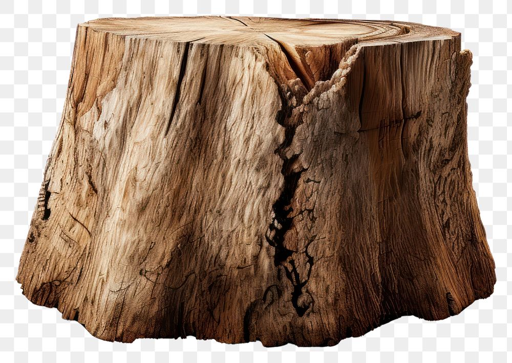 PNG Natural wooden tree stump | Free PNG - rawpixel
