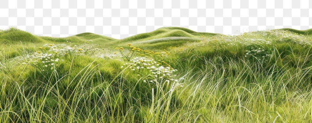 PNG Lush green grassy landscape | Premium PNG - rawpixel