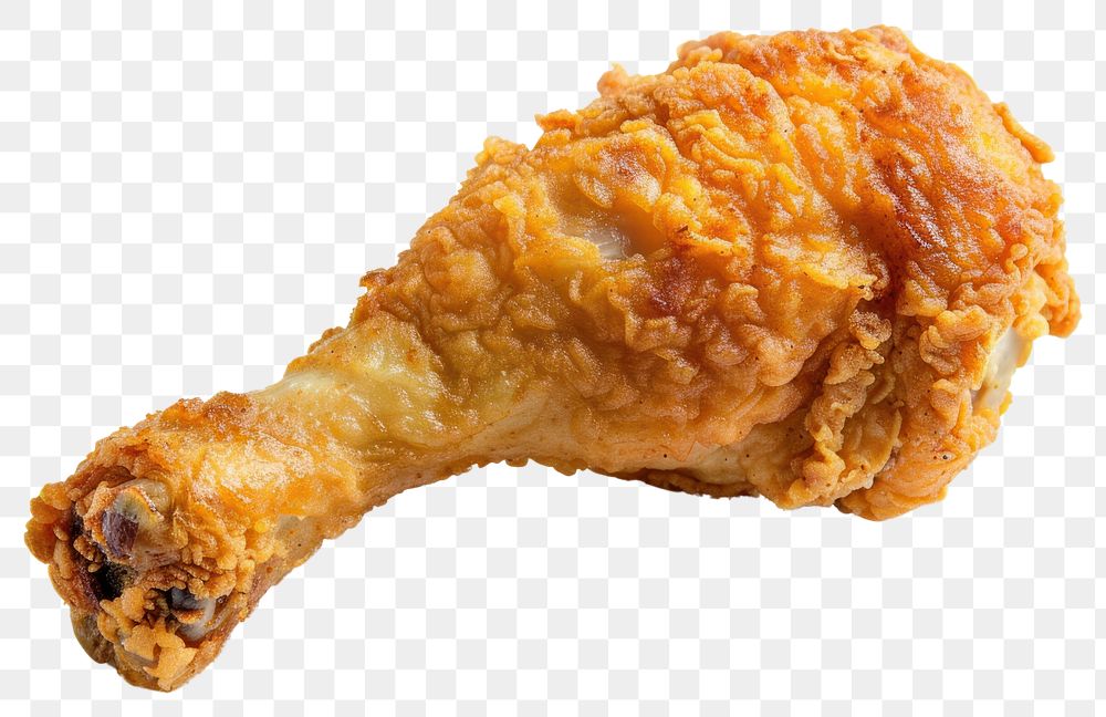 PNG Crispy fried chicken drumstick | Free PNG - rawpixel