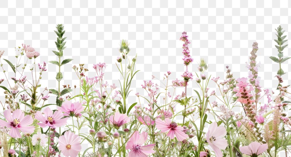 Wildflower border transparent PNG | Premium PNG - rawpixel