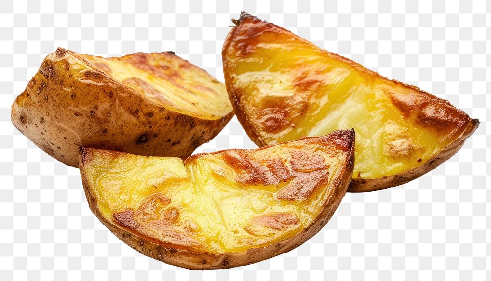 PNG Golden roasted potato wedges | Free PNG - rawpixel