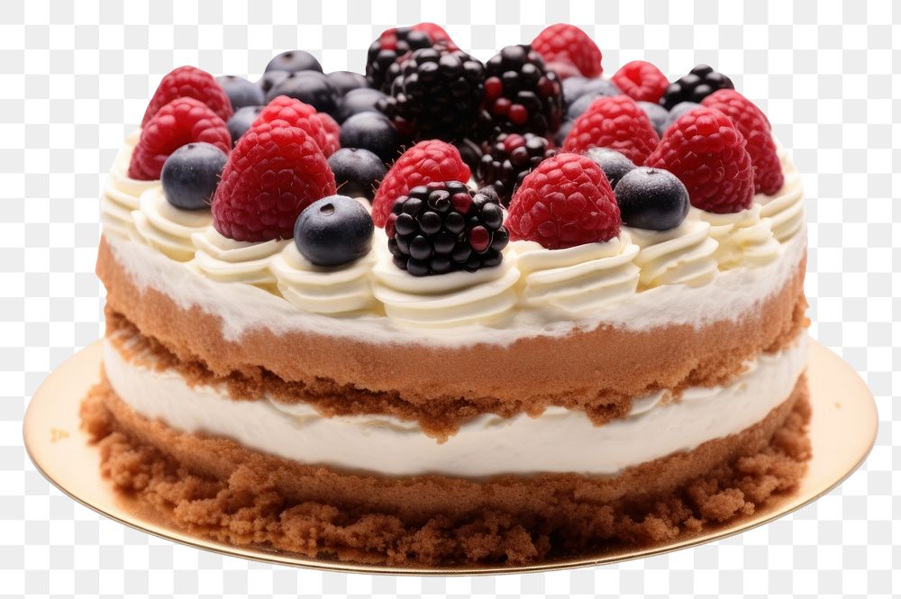 PNG Delicious berry layered cake | Free PNG - rawpixel