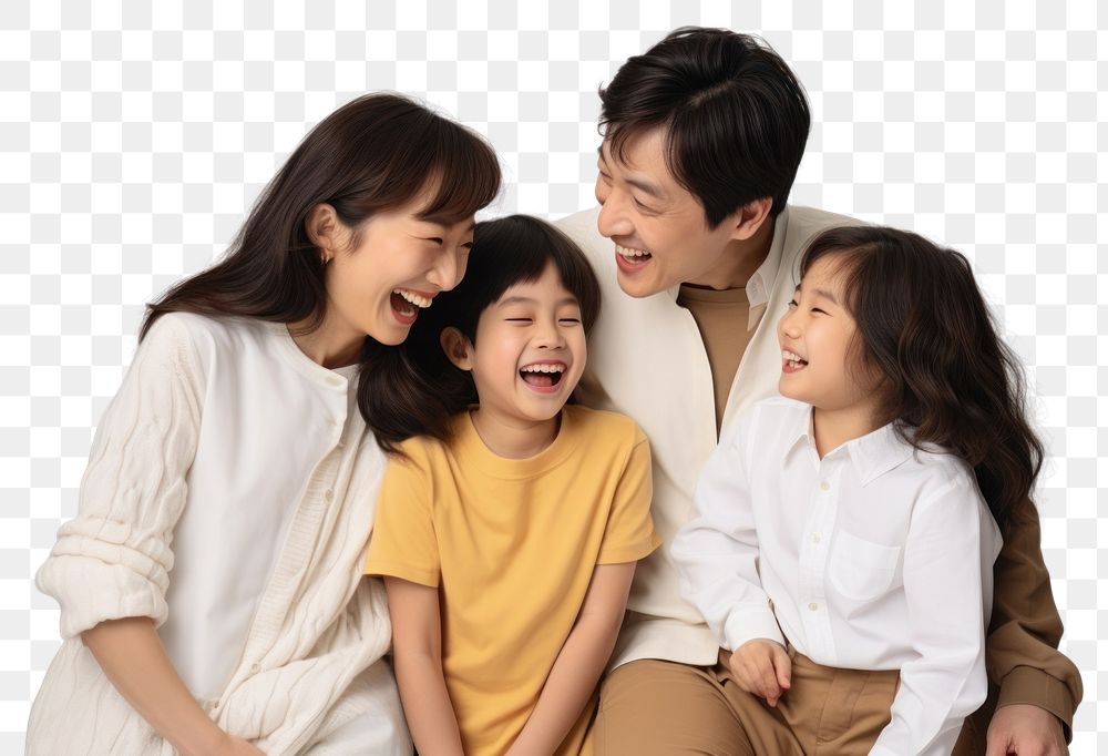 PNG Happy family laughing together | Free PNG - rawpixel